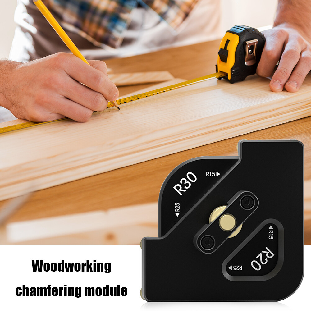 Carpentry Corner Radius Template Trimmer Positioner Table Fillet Arc ...