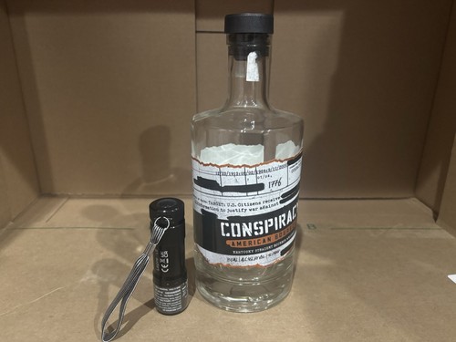 Infowars Alex Jones Conspiracy American Bourbon Empty Bottle For ...
