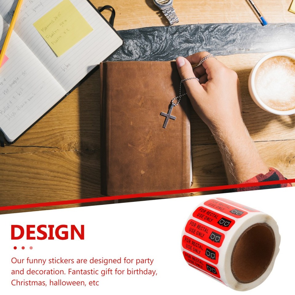 Warning Sticker Rectal Mother Man Funny for Rectaluse Only Halloween ...