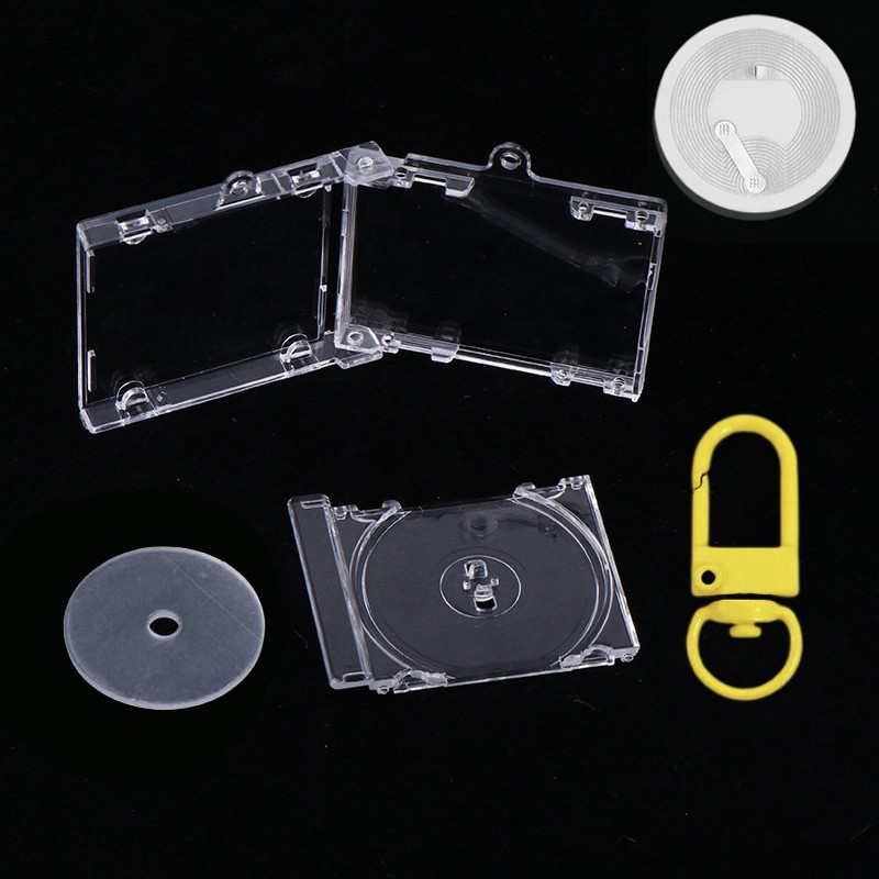 NFC Peripheral Commemorative Album Blank Mini CD Case Keychains Pendant ...