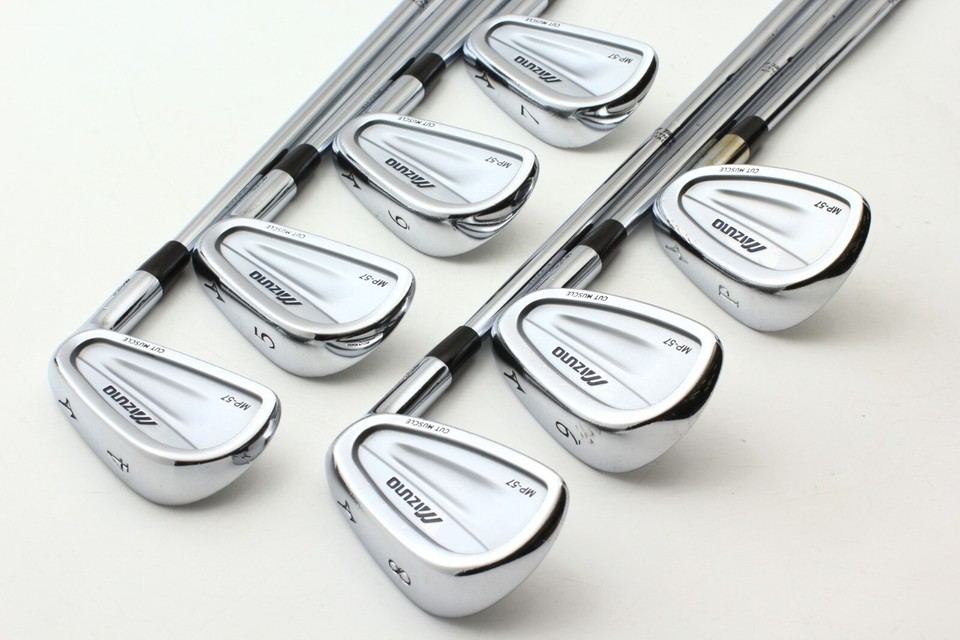7Pcs MIZUNO MP-57 4-5-6-7-8-9-P Iron set Dynamic GOLD DG S200 Stiff RH ...