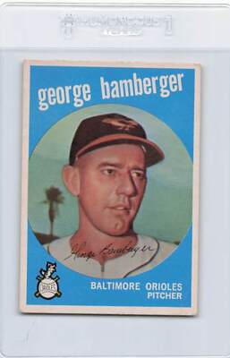 1959 Topps #529 George Bamberger Orioles EX/MT *DA-D6113 | eBay