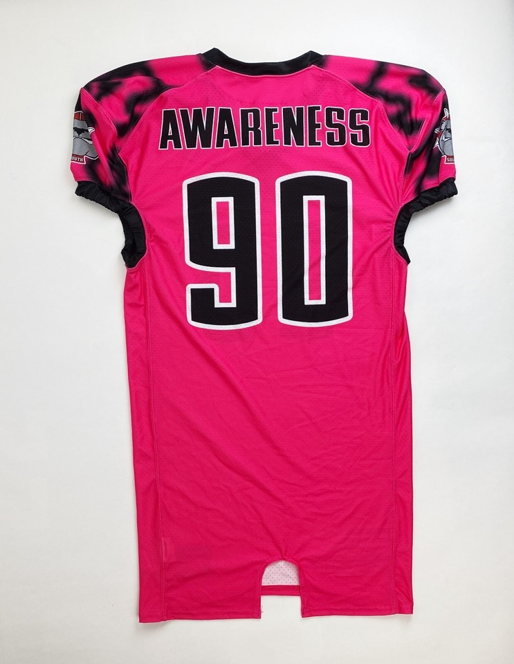 Rawlings Fort Zumwalt South Jr Bulldogs Football Jersey Men's L Pink ...