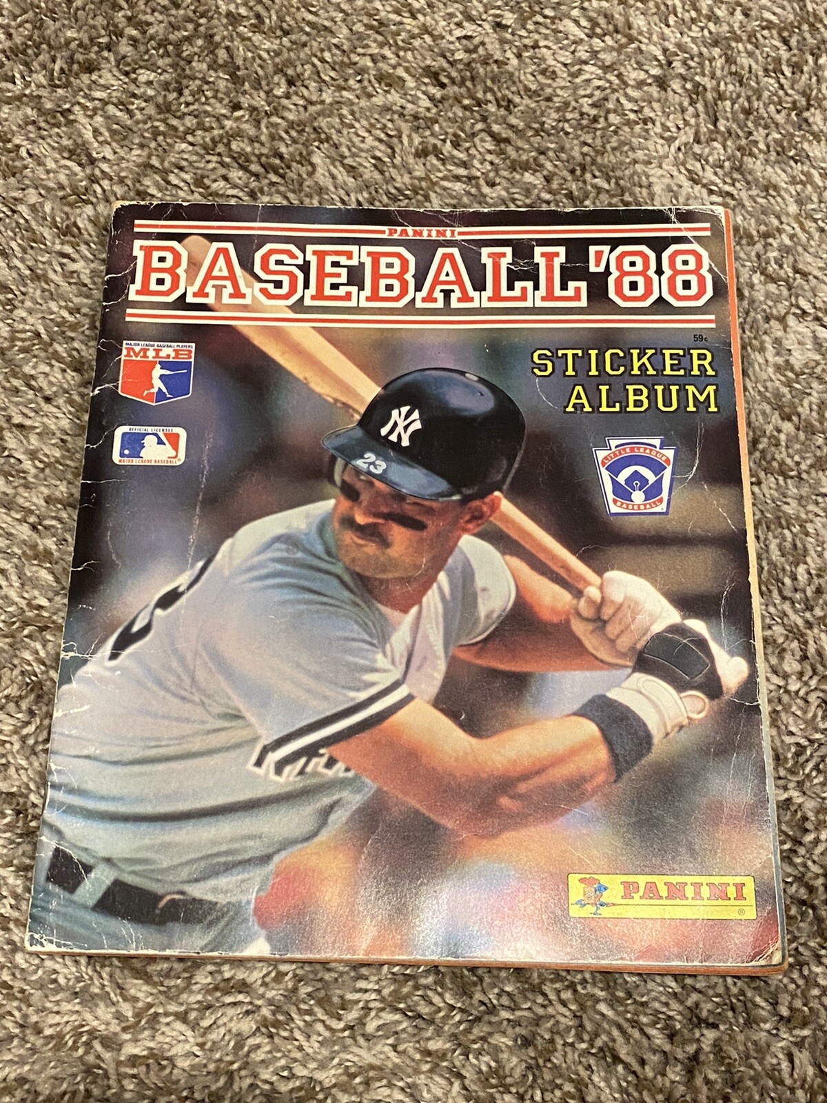 1988 Panini Baseball Album With Many Stickers | eBay