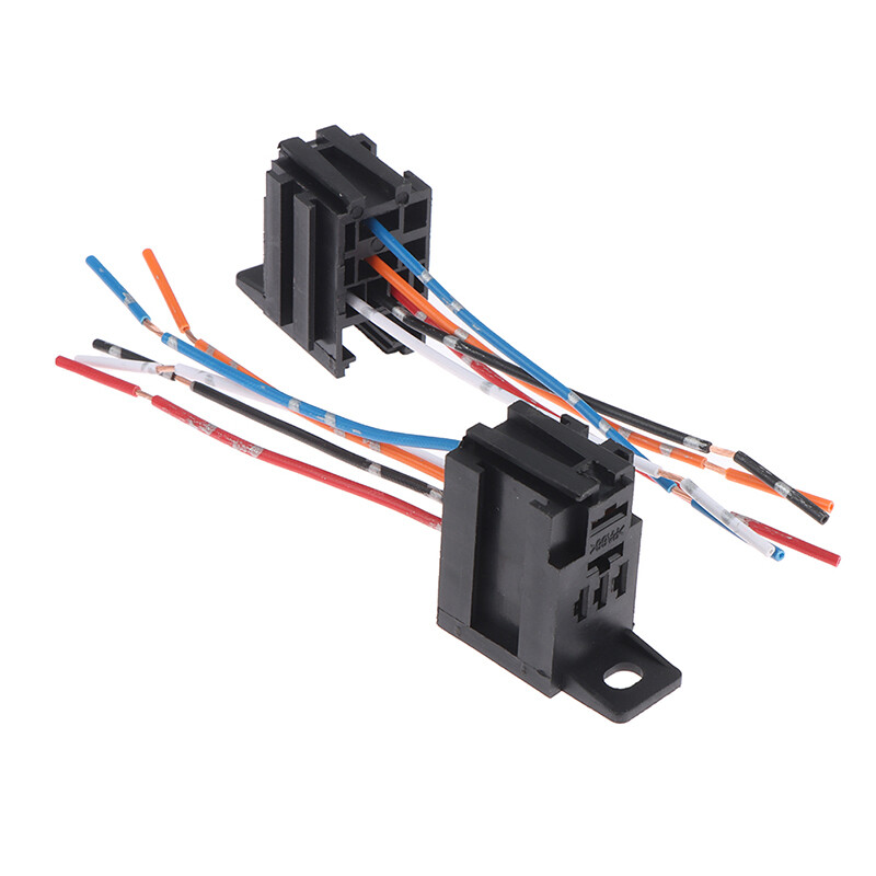 5Pin Car Relay Socket Violet Socket Car Connector Porous Car Harness ...