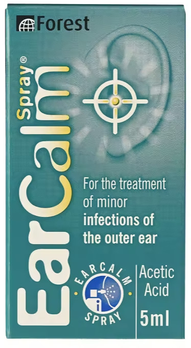 EarCalm For Minor Treatements Of Infections Of Outer Ear - 5ml ...