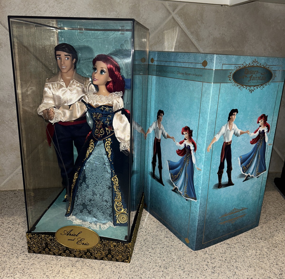 Ariel Y Eric Disneylandia Barca Ariel Y Eric Set Deluxe