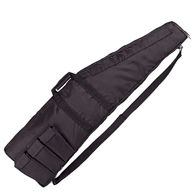43"x3"x8" Rifle Cover in Black Polyester Carry Case Hunting Camping ...