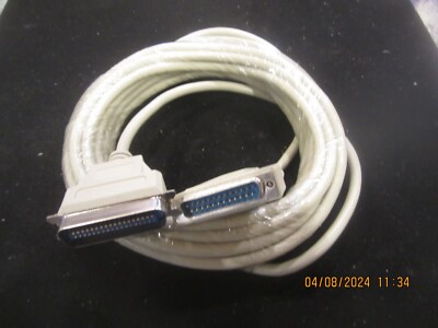 25 feet IEEE-1284 Bi-Directional DB25 To CN36 Parallel Cable Printer ...
