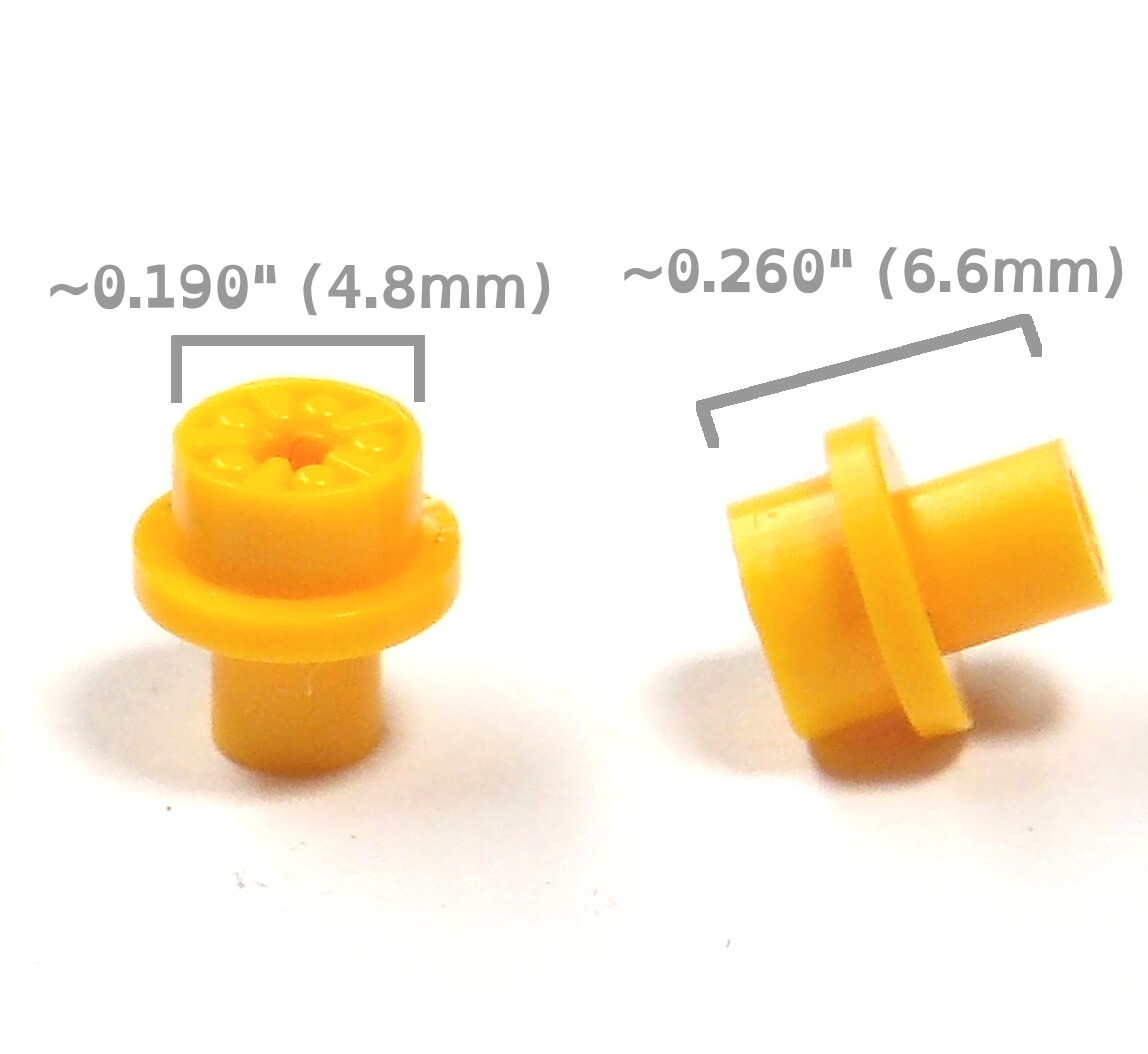 2pc BTO Newly Made Aurora T-Jet TUFF ONES Style HO Slot Car FRONT ...