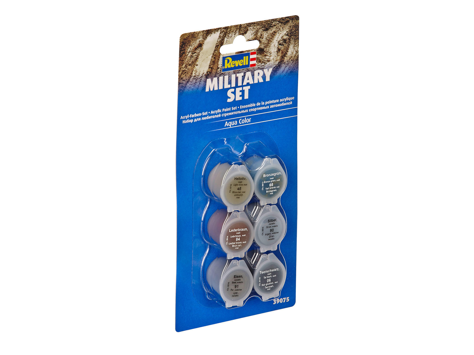 Revell Farben-Set Militär (6x5ml AQUA COLOR Farben) Farbset Modellbau ...
