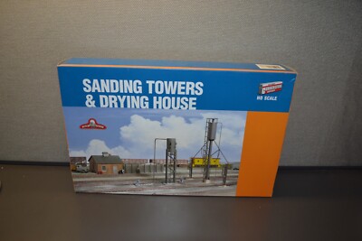 HO Scale Walthers Cornerstone Sanding Towers Drying House Building Kit ...