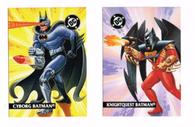 BATMAN LEGENDS OF BATMAN 1994 KENNER TRADING CARDS (2) KNIGHTQUEST ...