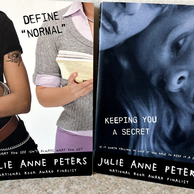 Julie Anne Peters Paperback YA novel Lot Define Normal & Keeping You a ...