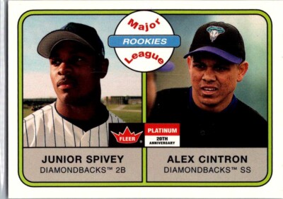 Junior Spivey / Alex Cintron #272 2001 Fleer Platinum Rookie Fleer ...