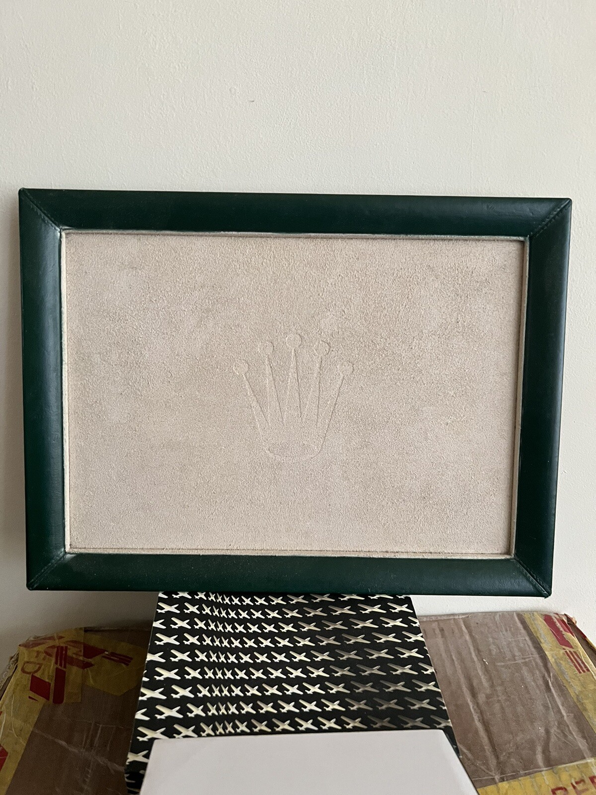 ROLEX Original Presentation Watch Tray Official Dealer Green | eBay