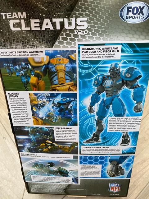 NFL Seattle Seahawks 10" Cleatus Fox Robot Action Figure for sale ...