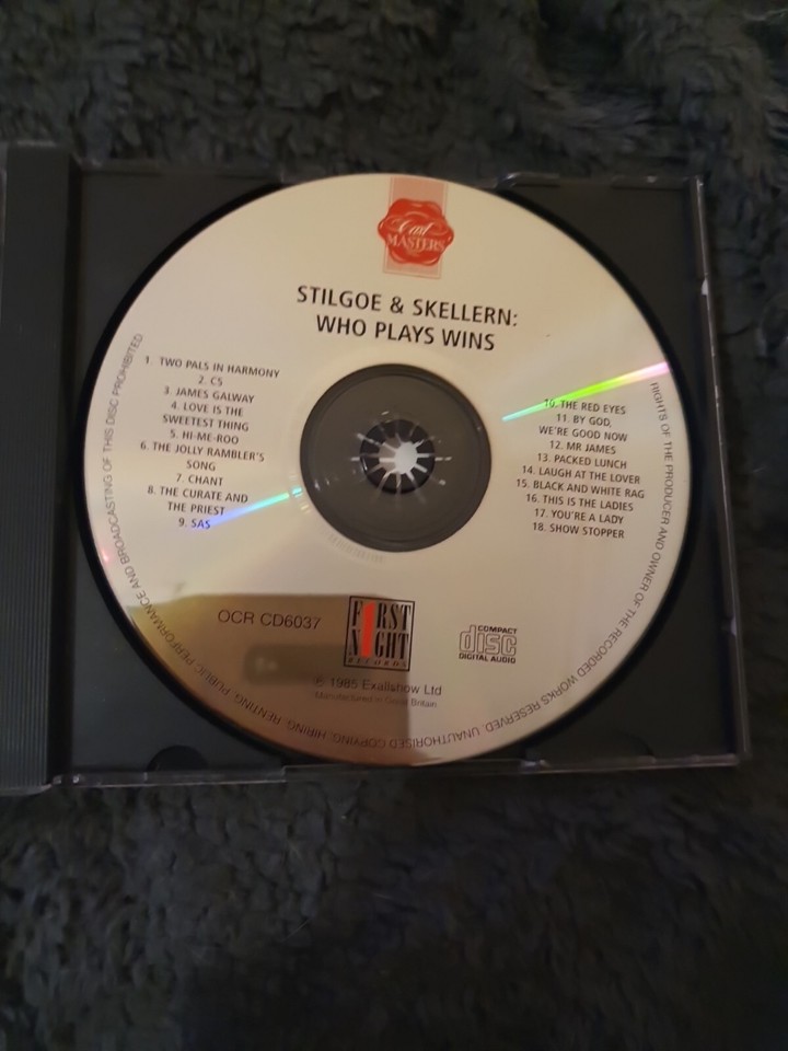 Stilgoe, Richard - Who Plays Wins - Stilgoe, Richard CD 5014636603721 ...