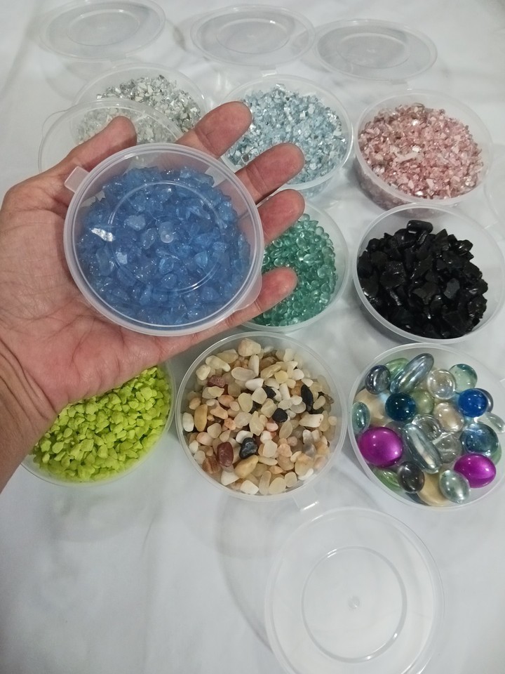Broken Crushed Glass For mosaic and resin art + Craft glass pieces ...