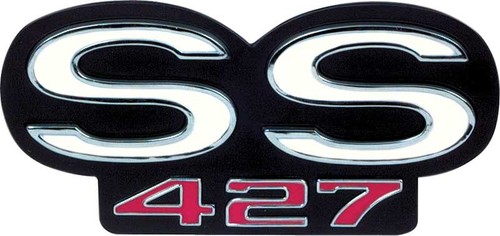 1969 Camaro "SS 427" Rear Panel Emblem; Made in the USA; GM Licensed ...