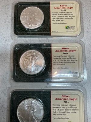 (1) 2002 1oz American Silver Eagle Uncirculated Coin .999 silver ...