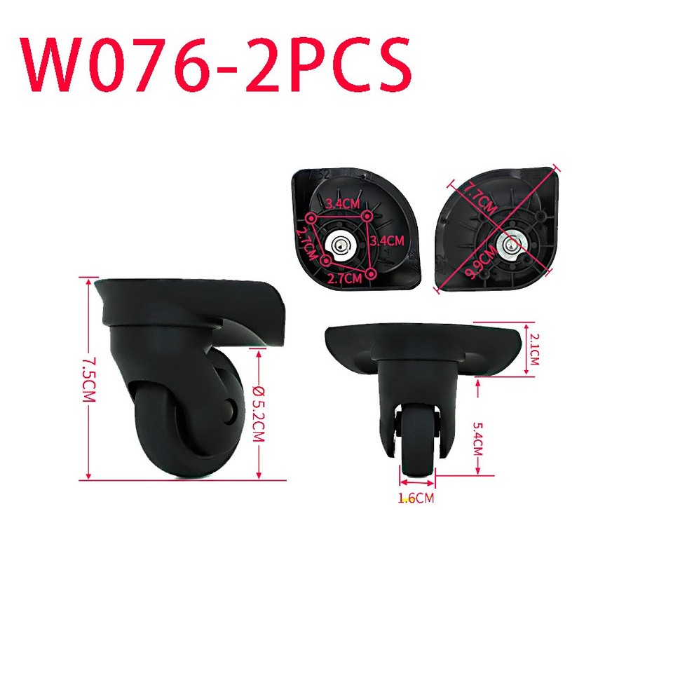 2Pcs Luggage Wheel Replacement For Samsonite Luggage American Trolley ...