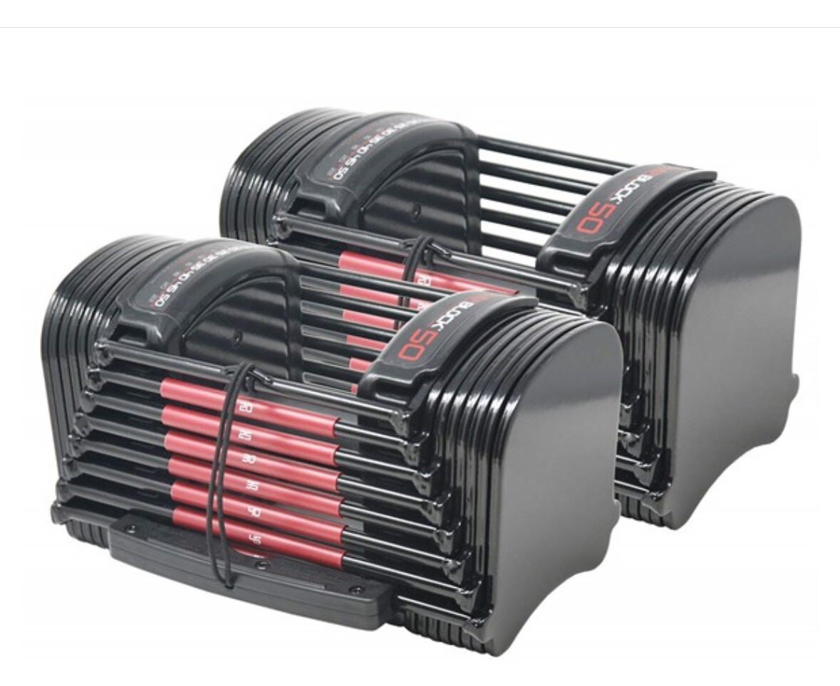 PowerBlock Exp 50 Adjustable Dumbbell | eBay