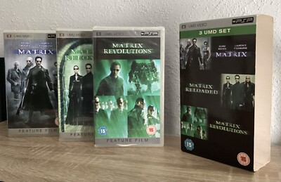 The Matrix Trilogy - UMD Film Box set - 2 Films Still Sealed | eBay UK