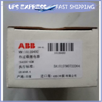 ABB TA42DU-42M 10139492 Thermal overload relay GN | eBay