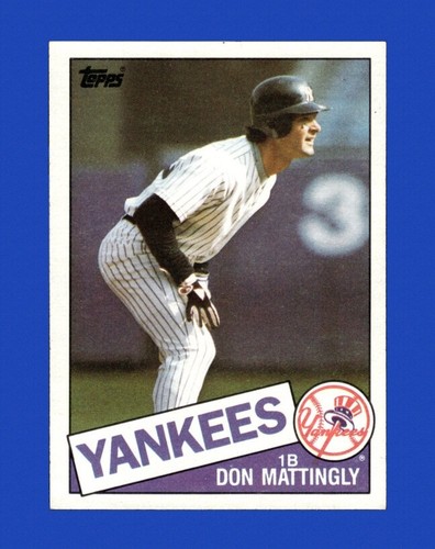 1985 Topps Set-Break #665 Don Mattingly NM-MT OR BETTER *GMCARDS* | eBay