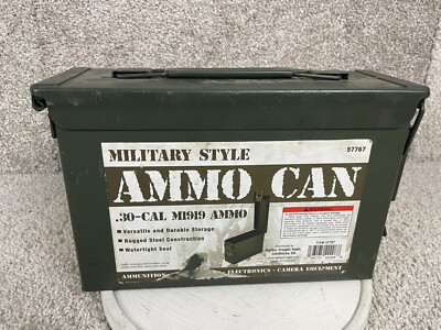 Harbor Freight Tools Military Style Ammo Can Storage Box .30-CAL M1919 ...