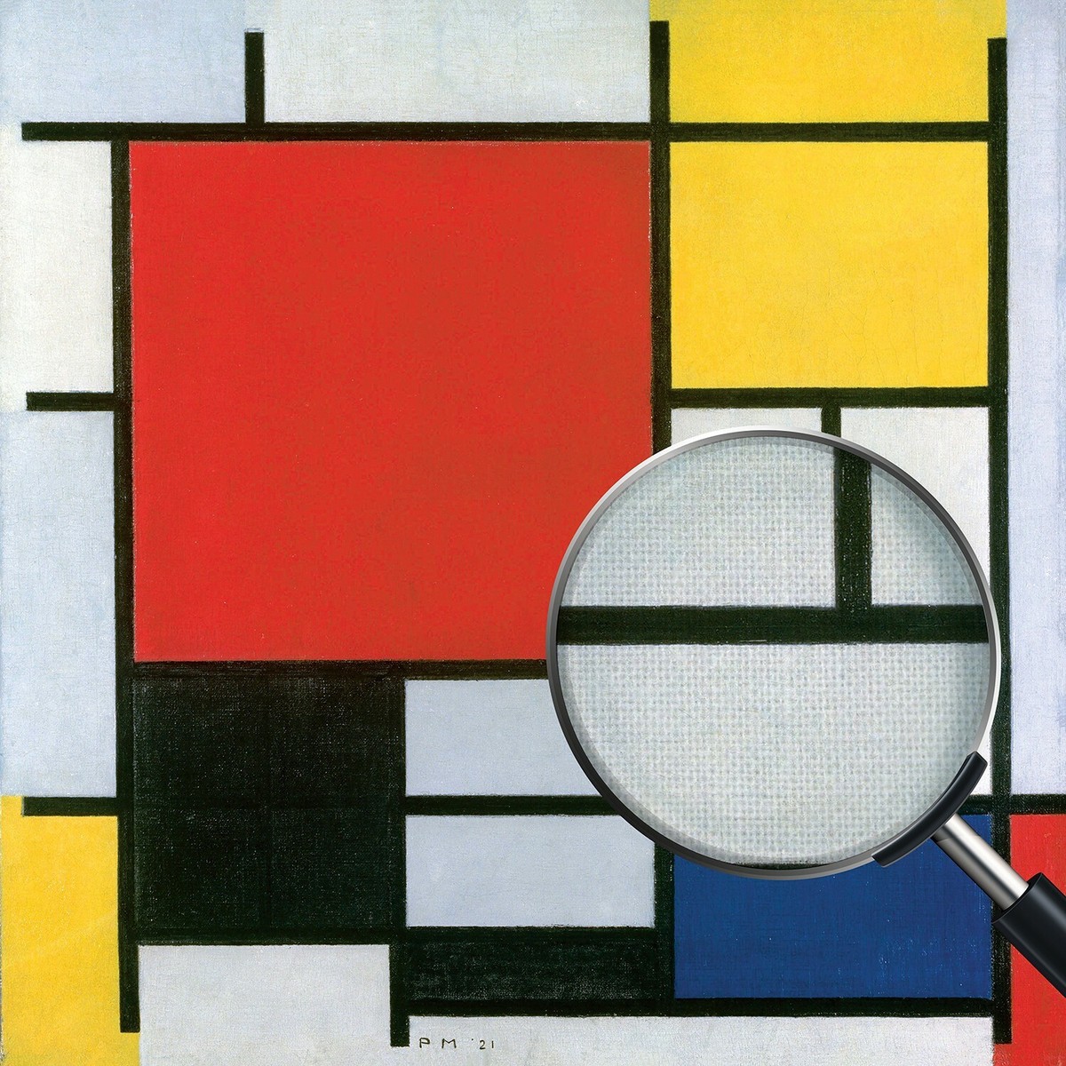 Quadri Famosi Piet Mondrian