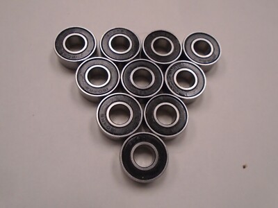 10 NMD 1604-2RS SEALED BEARINGS 3/8" ID X 7/8" OD X 11/32" JUNE163 | eBay