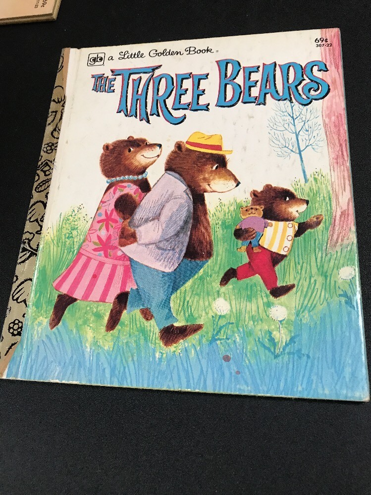 Little Golden Book The Three Bears (1981) | eBay