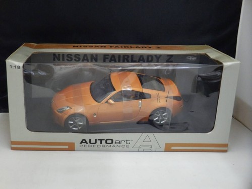 77317 Autoart Nissan Fair Lady Z 350Z 2002 Rh Drive Sunset Orange 1/18 ...
