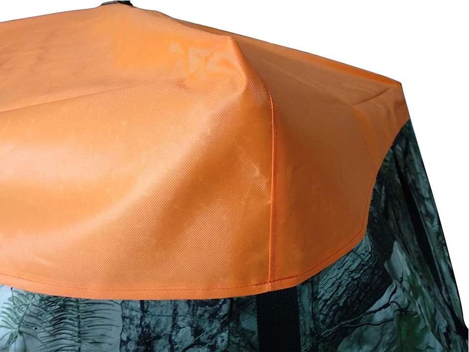 KHAMPA 4-Sided Orange Blind Cap Cover,Blaze Orange Safety Blind Panels ...