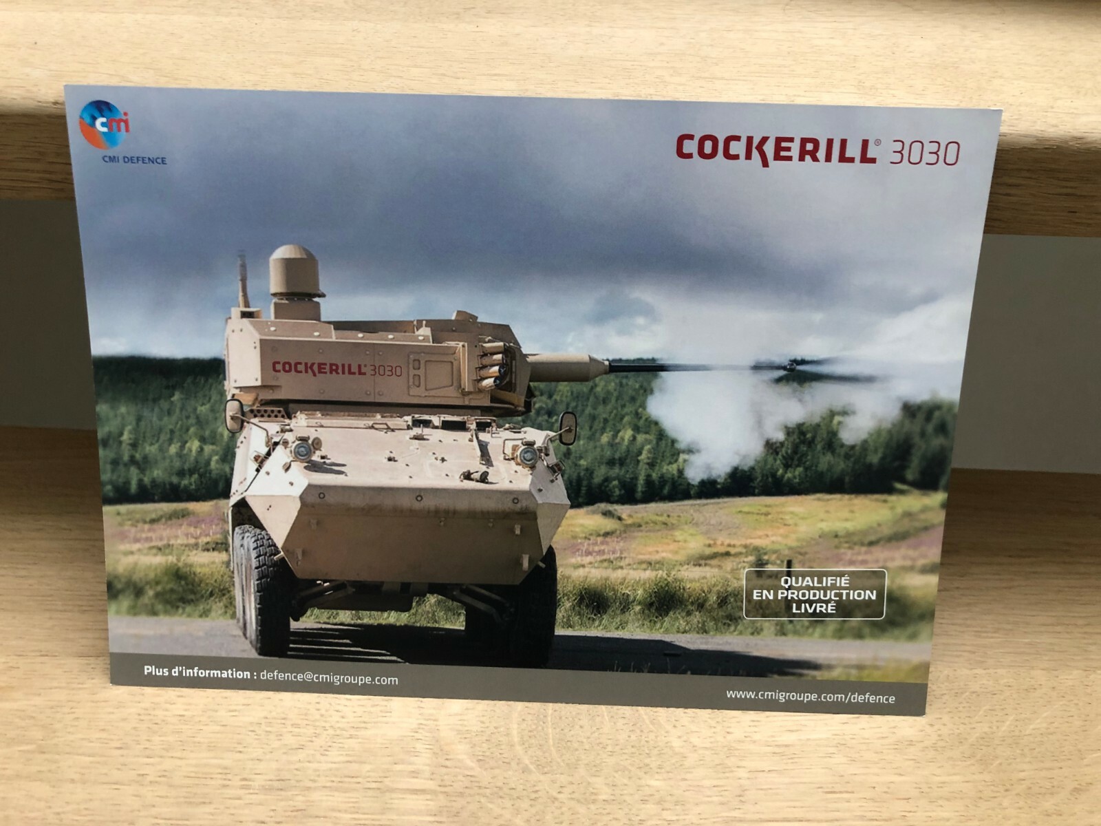 CMI Defence Cockerill (Belgium) 3030 turrets with 30mm gun brochure | eBay
