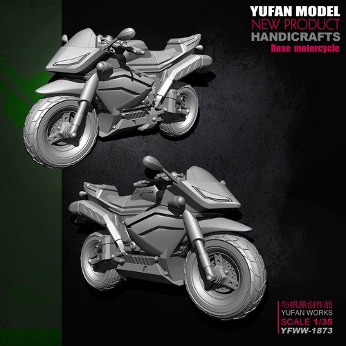 1/35 Motor Resin Model Kits Unpainted Unassembled Garage Kit Modern ...