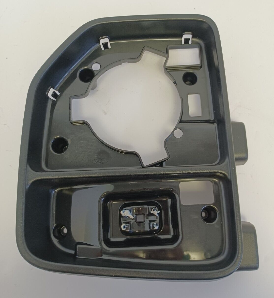 2017-2021 FORD SUPER DUTY LH DRIVER SIDE DOOR MIRROR BRACKET BLACK NO ...