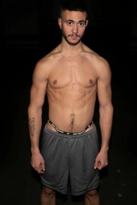 [M504] Male Model Showing Off Body To Viewer Fine Art Hunky Physique | eBay