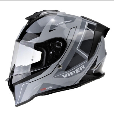 VIPER RS-55 FULL FACE ACU GOLD MOTORCYCLE MOTORBIKE CRASH HELMET ...