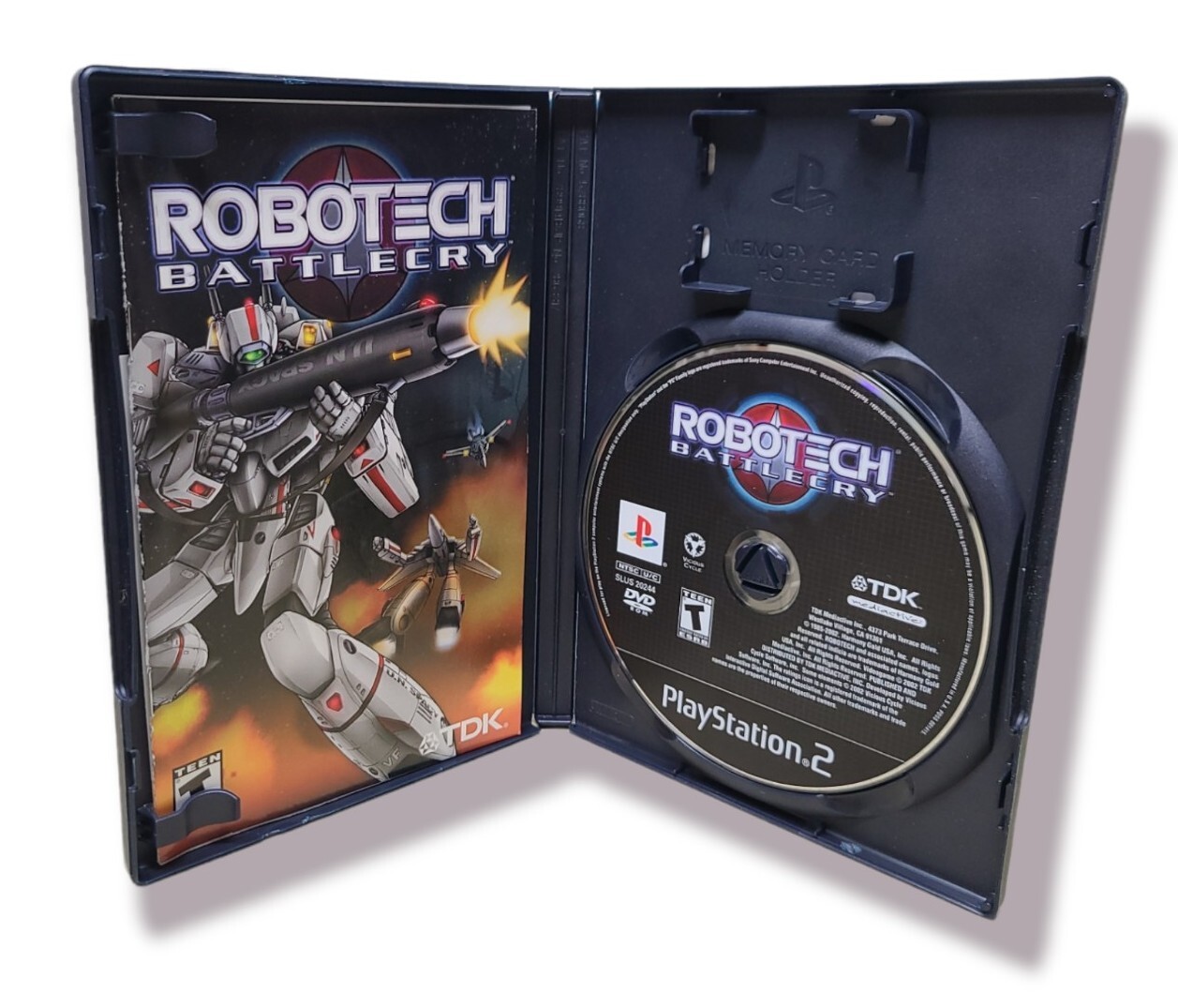 Robotech Battlecry (PlayStation 2 PS2 2002) Black Label CIB Complete ...