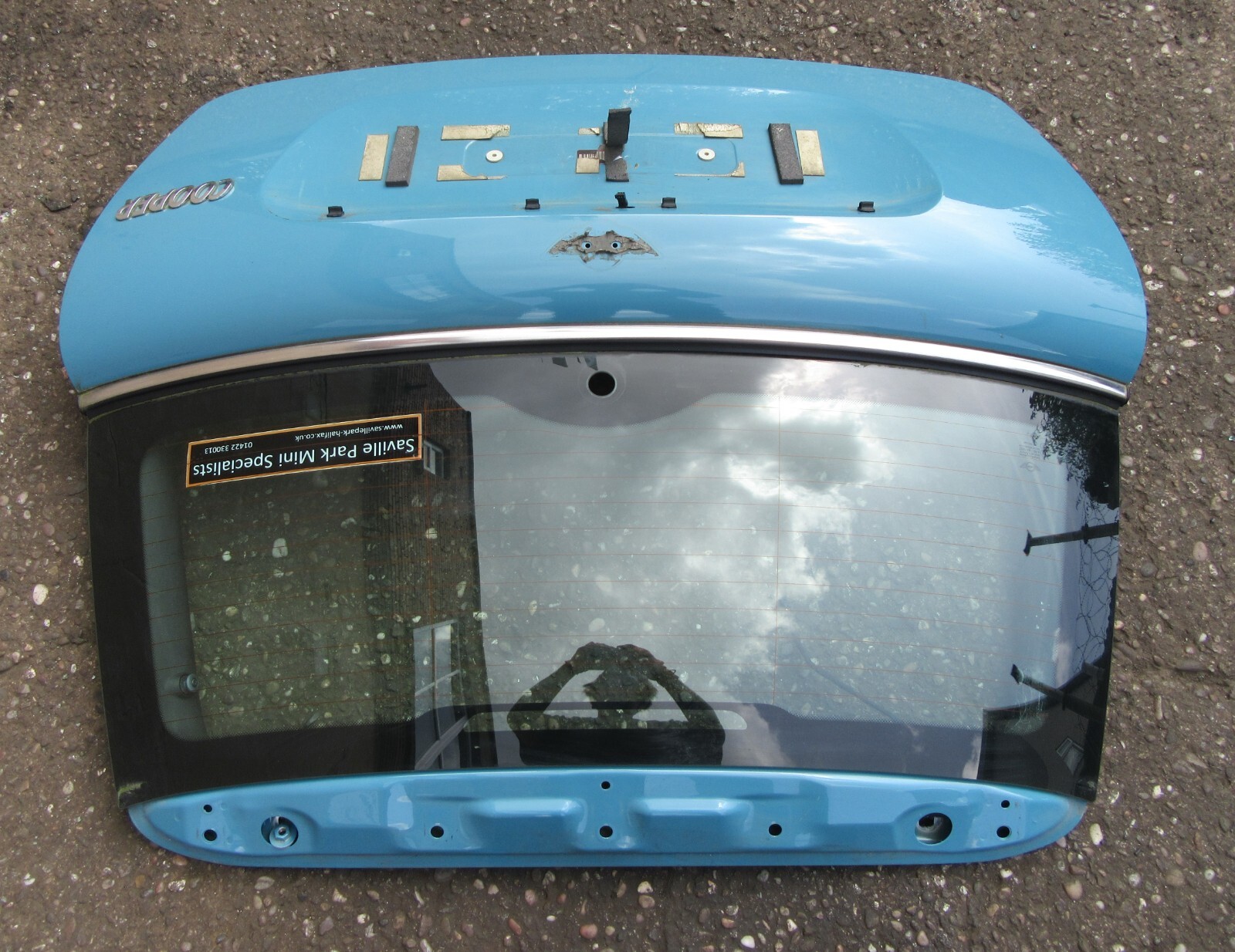 Genuine Used MINI Tailgate Boot Lid (Oxygen Blue) R56 Cooper / One / S ...