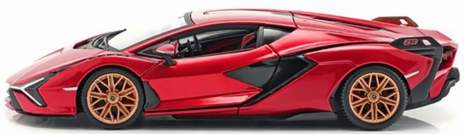 Lamborghini Race Car Hypercar w/Orig. Wheels Rims Custom Built1:18SCALE ...