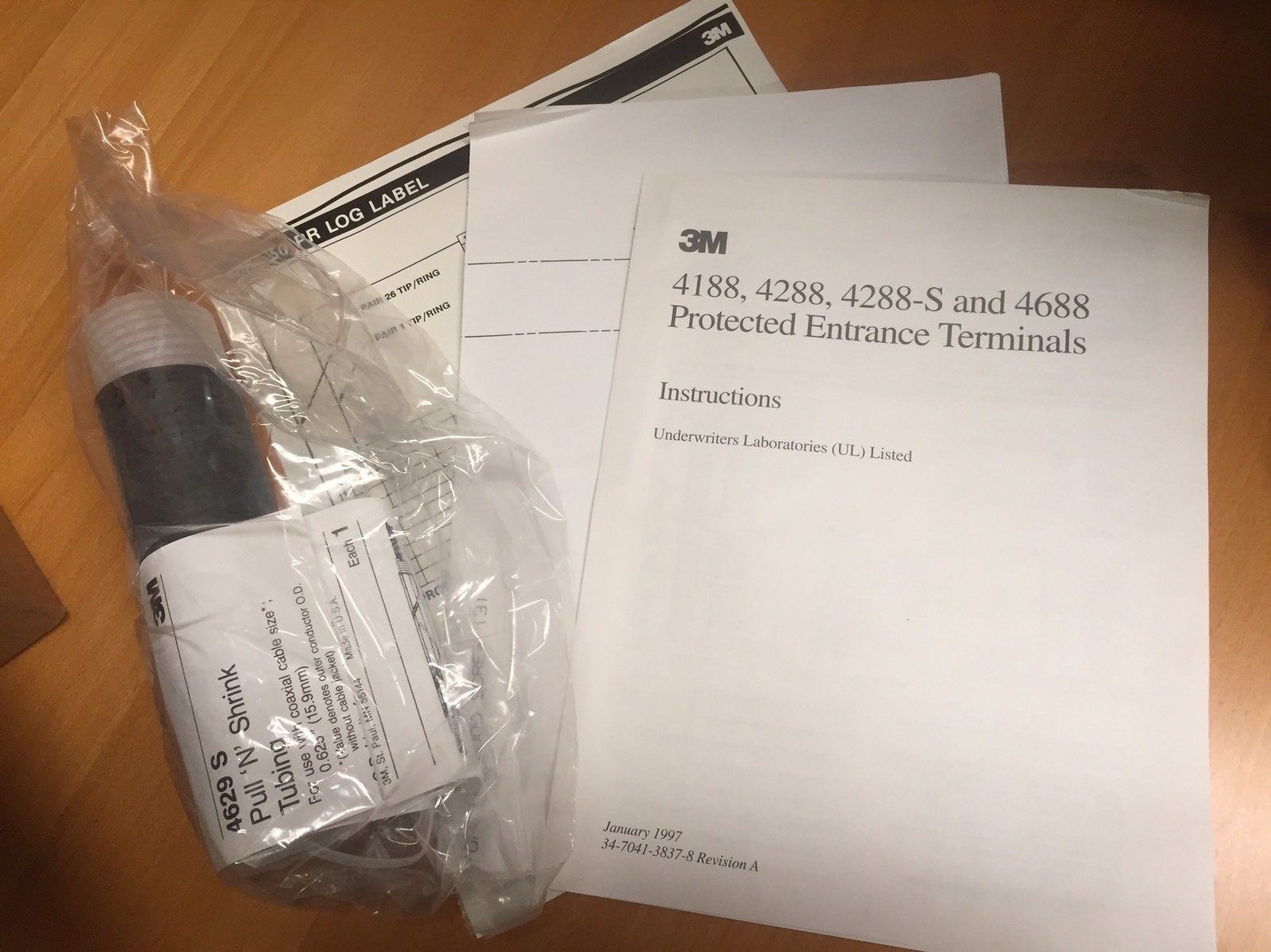 3M 4688-50 (80-6101-2308-7) 50 Pair Protected Entrance Terminal | eBay