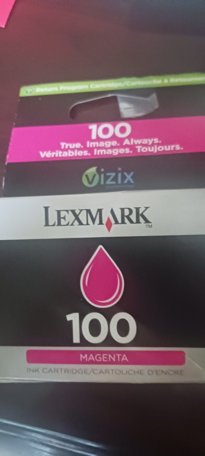 New Lexmark 100 magenta ink | eBay