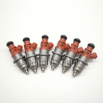 6Pcs Fuel Injectors E7T25071 Fit Yamaha Outboard HPDI 150-200 HP 68F ...
