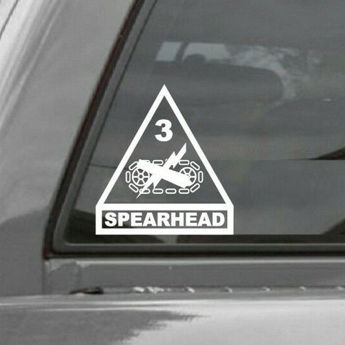 3rd ARMORED DIVISION SPEARHEAD Vinyl Decal Sticker | eBay