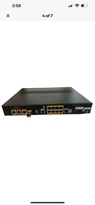 Cisco C891FW-A-K9 V01 800 Series Integrated Services Router with Power ...