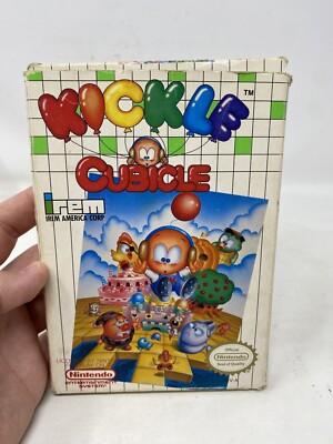 Kickle Cubicle (NES) Nintendo RARE - CIB COMPLETE Ships Fast Authentic ...
